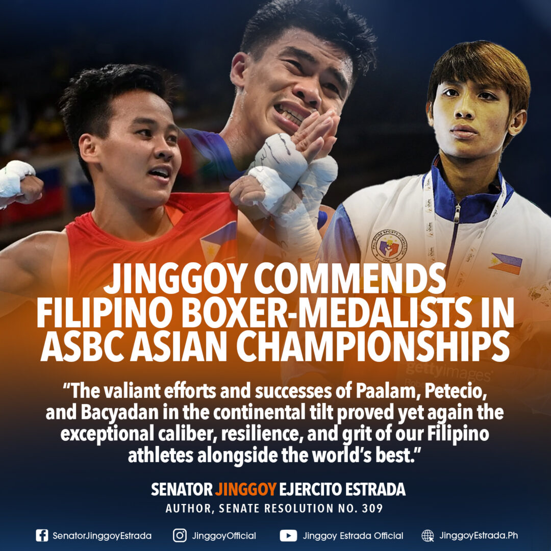 Jinggoy commends Filipino chess prodigies, boxer-medalists in ASBC ...