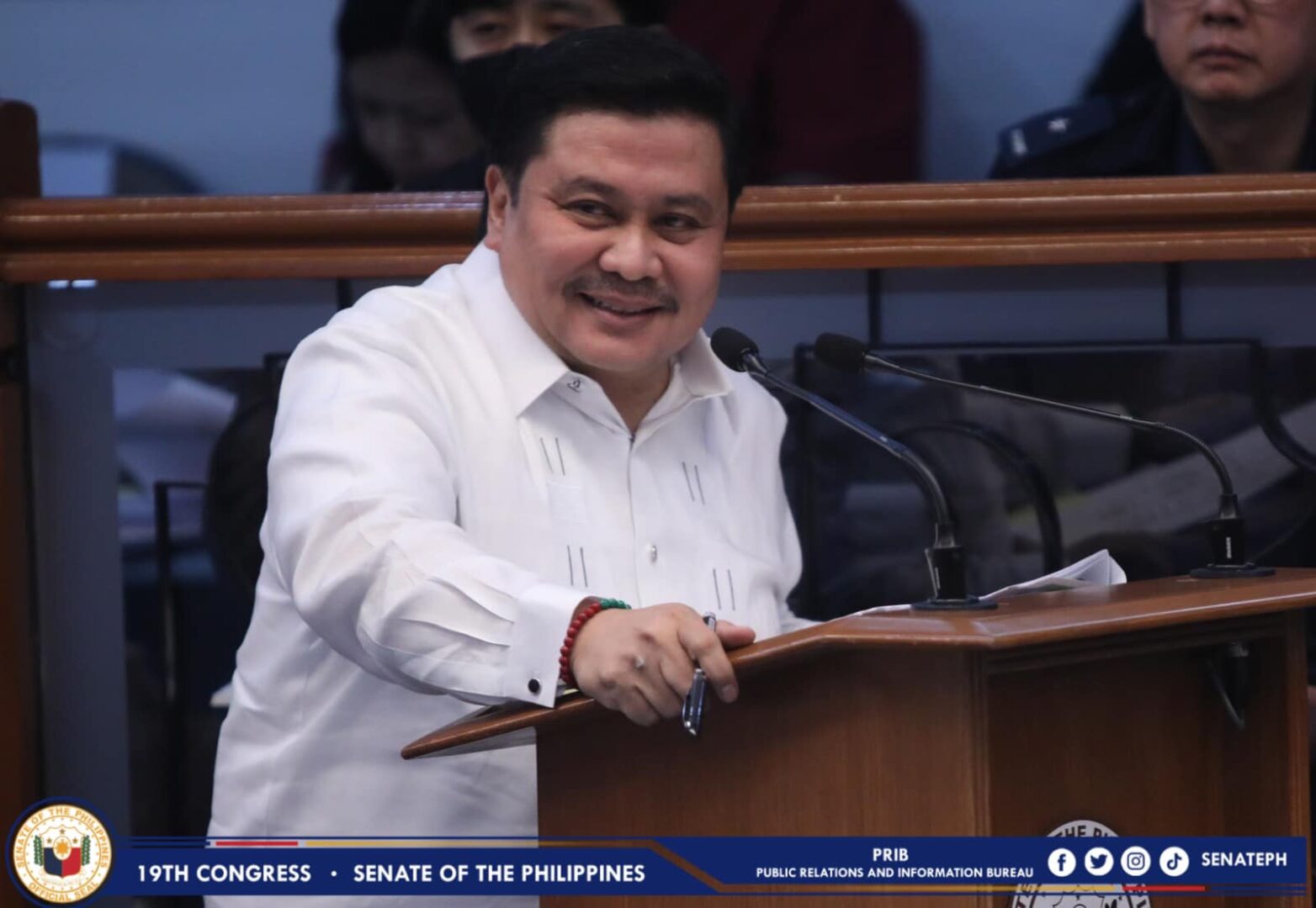 PRIB PHOTO: Jinggoy defends SBN 1849 – Jinggoy Ejercito Estrada
