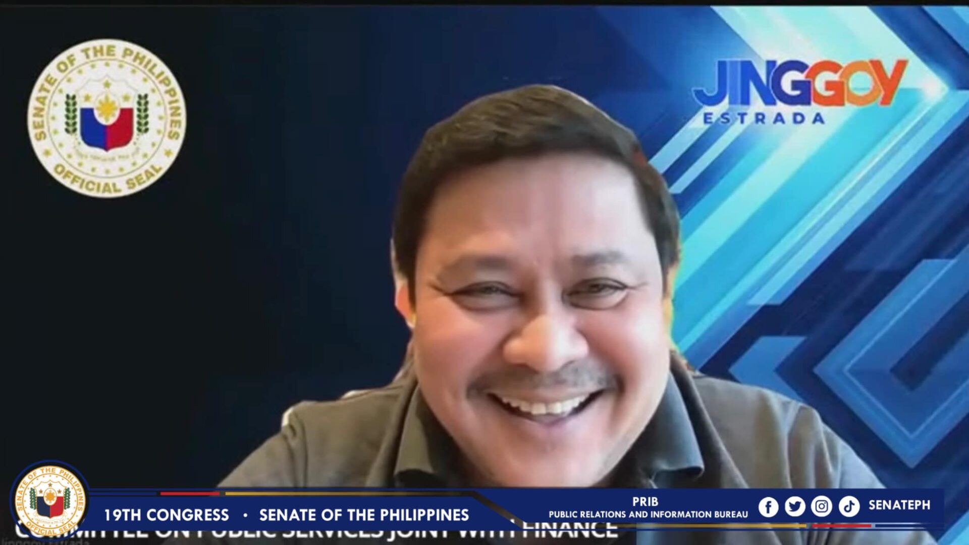 PRIB PHOTO: Addressing the PUV Modernization – Jinggoy Ejercito Estrada