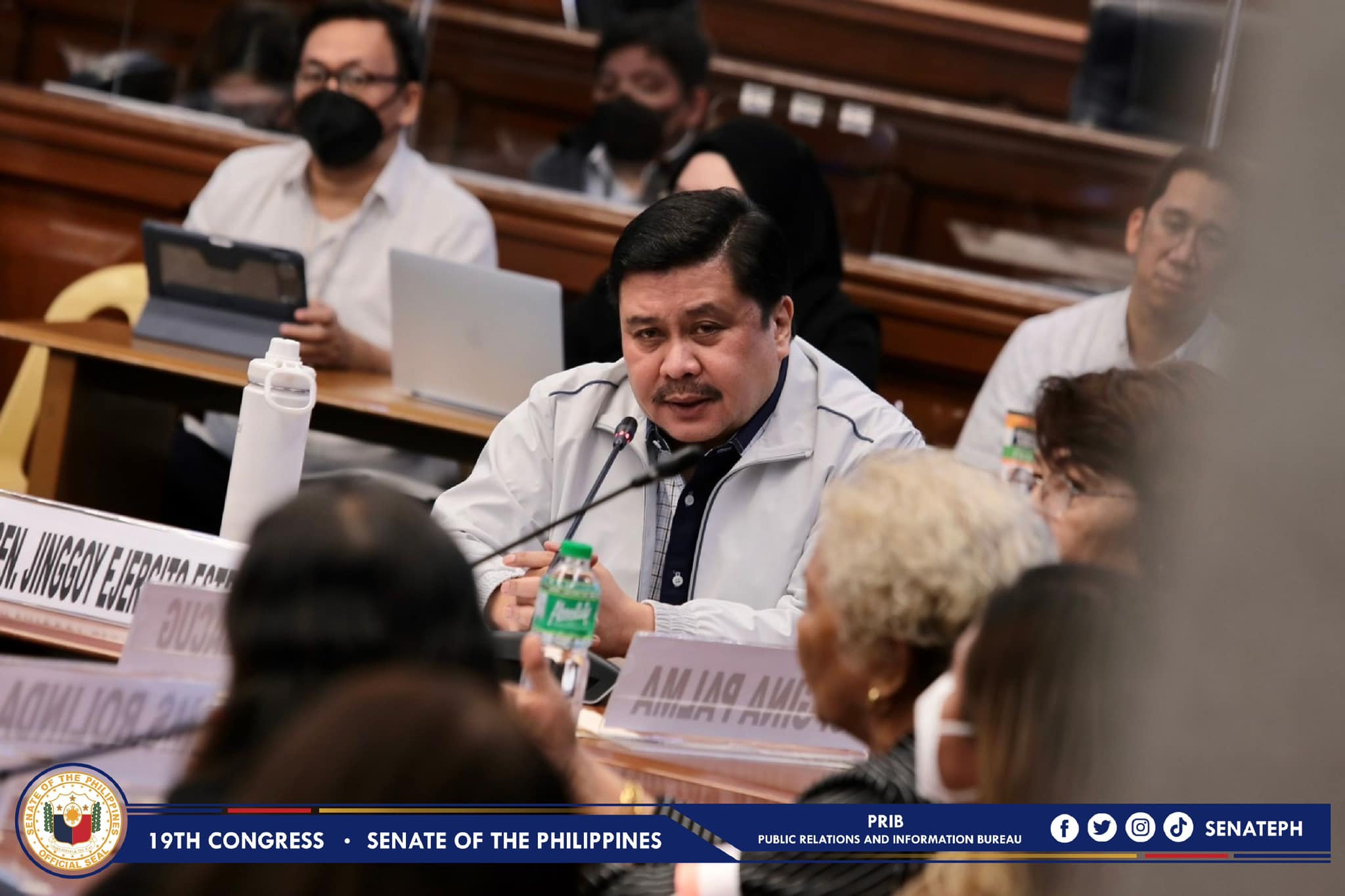 PRIB PHOTO: Jinggoy wants police to resolve blotter denial issue ...