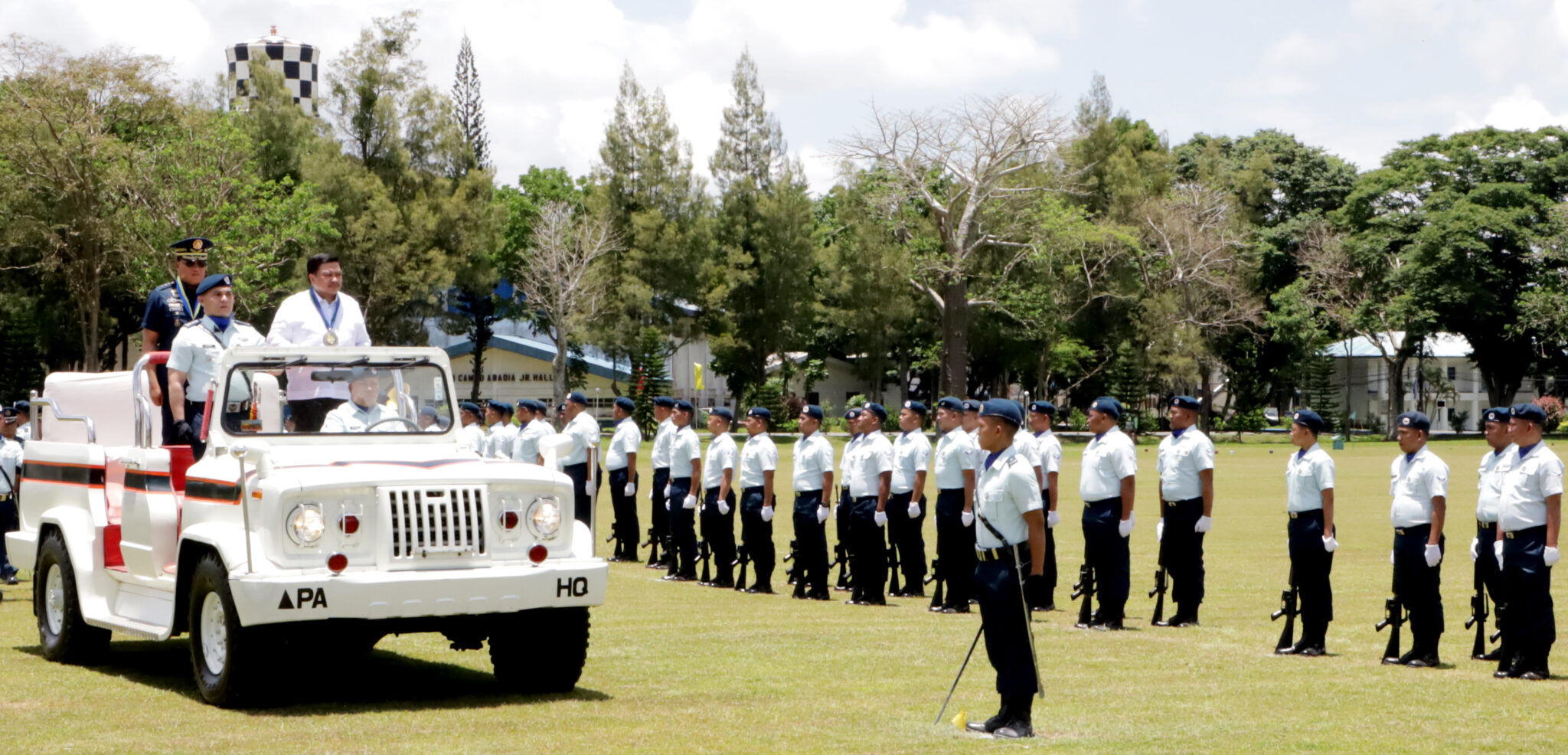 PHOTO RELEASE: Trooping the line – Jinggoy Ejercito Estrada