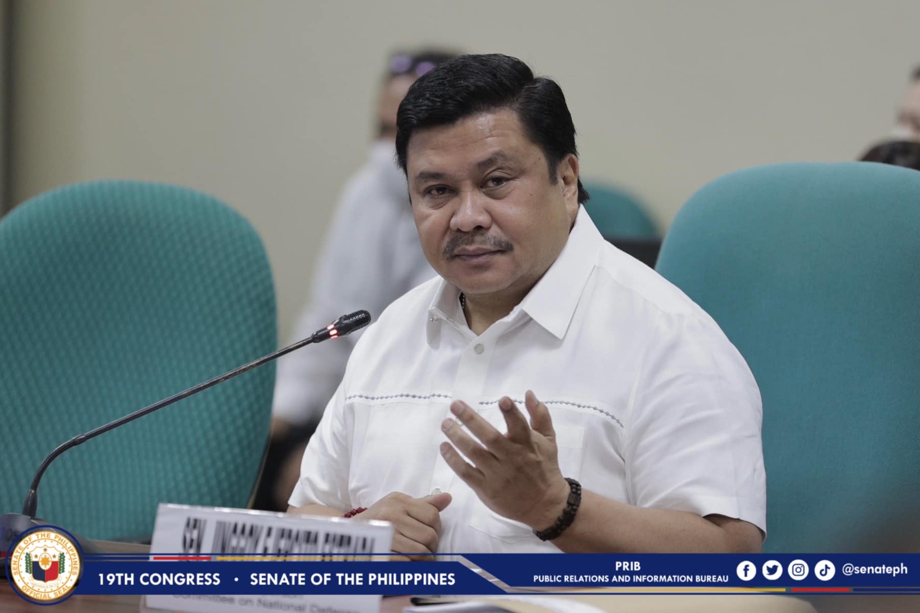 PRIB PHOTO: Fortifying PH defense – Jinggoy Ejercito Estrada