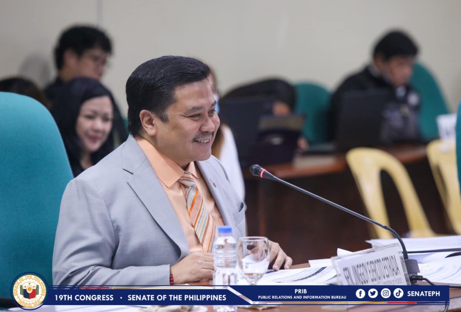 PRIB PHOTO: Jinggoy tackles CHR, GCG proposed 2024 budgets – Jinggoy ...