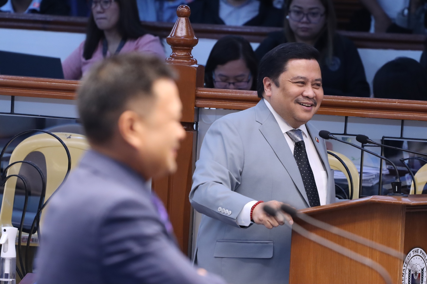 PHOTO RELEASE: Epic moment in the Senate – Jinggoy Ejercito Estrada