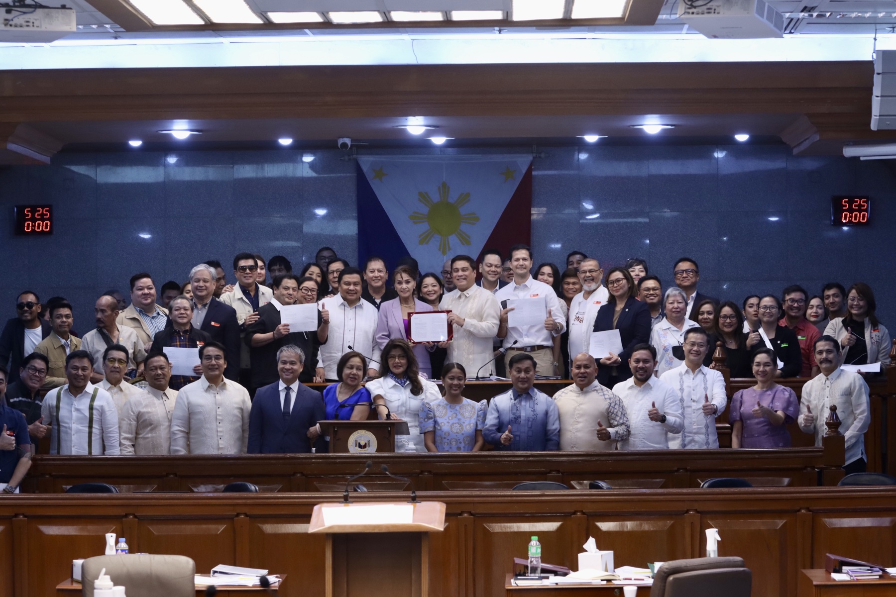 PHOTO RELEASE: Celebrities extol Senate’s approval of Eddie Garcia Bill ...