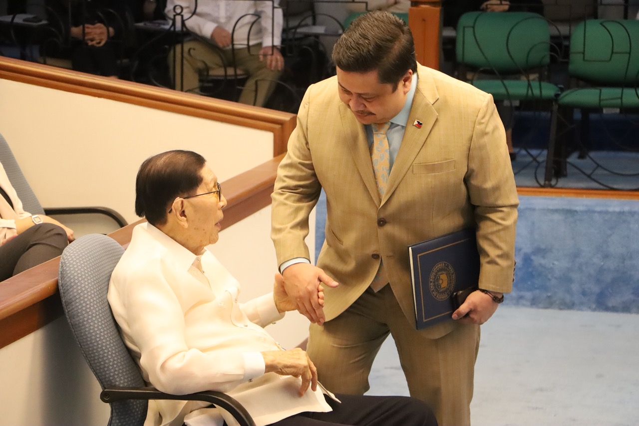 PHOTO RELEASE: ‘Juan Ponce Enrile is a tough act to follow’ – Jinggoy ...